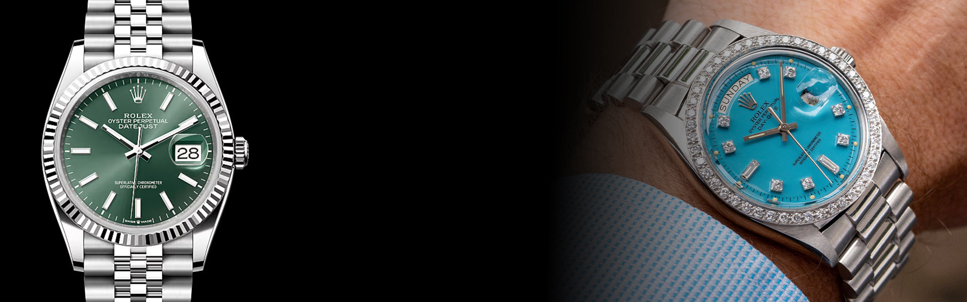 Rolex & Cartier Diamond Bezels | Luxury Watch Parts – SwissIceCo